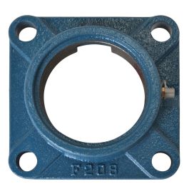 Durable F203 Bearing Block Cast Housing with 4-Bolt Configuration