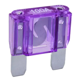 Narva 52990BL Maxi Blade Fuse 100A Violet – Pack of 1 Blue